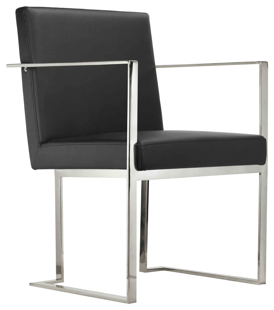 Dexter Arm Chair - Modern - Dining Chairs - by Pangea Home | Houzz