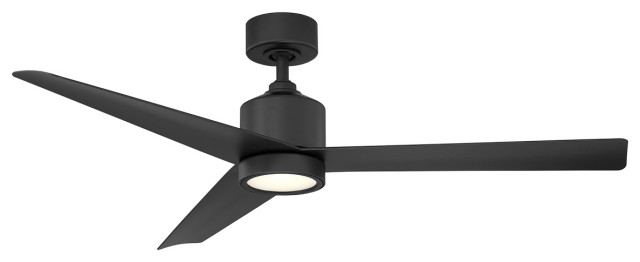 Lotus 54" Ceiling Fan in Matte Black - Transitional - Ceiling Fans - by ...