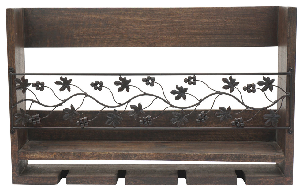 Grape Wine Rack - Farmhouse - Wine Racks - by Artisanal Creations | Houzz
