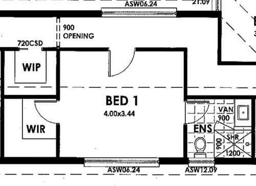 Master bedroom, WIR, ensuite help