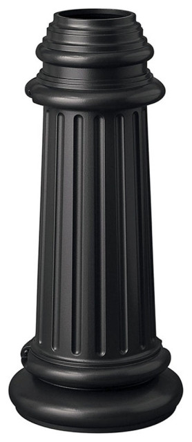 Hinkley 6680BK Slip Direct Burial Post Slip Base - Lighting Hardware ...