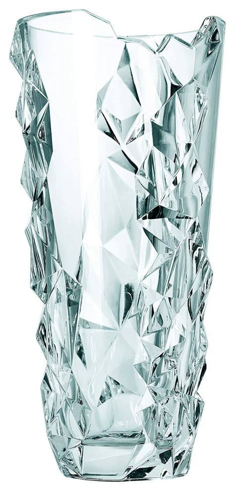 Nachtmann Sculpture 13" Crystal Vase - Traditional - Vases - by ...