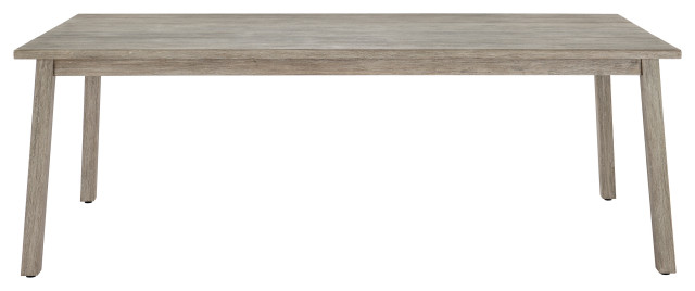 Bernhardt Antibes Outdoor Dining Table, 86"W x 39"D x 30"H - Farmhouse - Outdoor Dining Tables ...