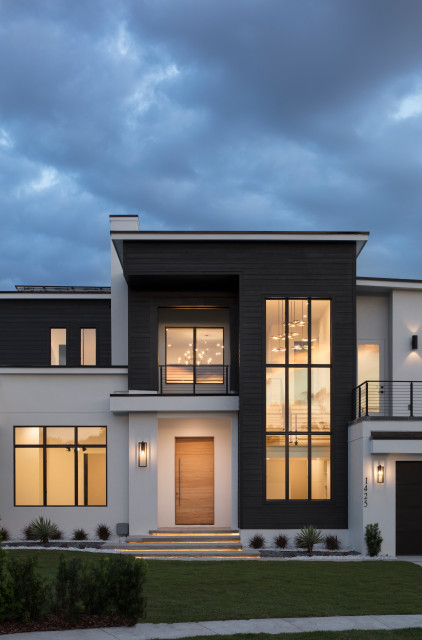 Modern Custom Home in Winter Park Florida - Modern - Exterior - Orlando ...