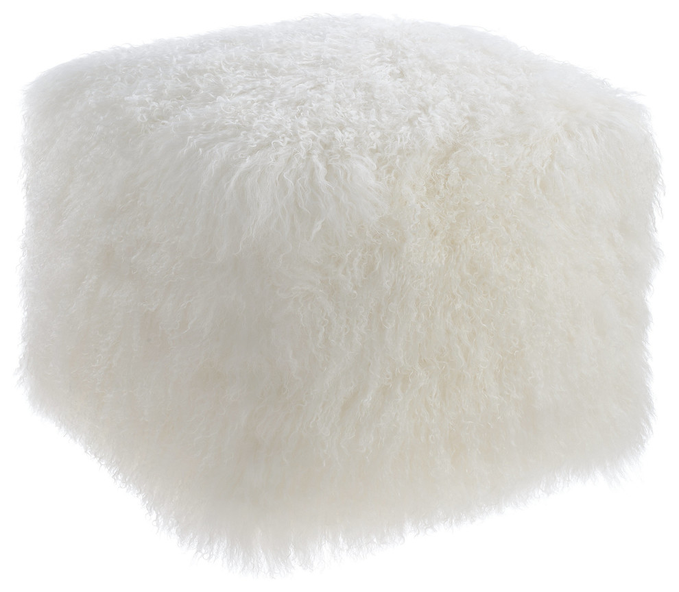 Tibetan Sheep Pouf - Contemporary - Floor Pillows And Poufs - by ...