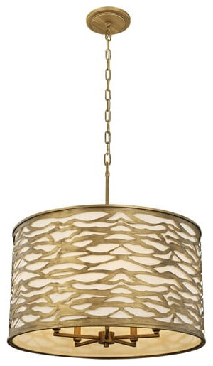 Kato 5-Light Pendant Light, Havana Gold - Transitional - Pendant ...