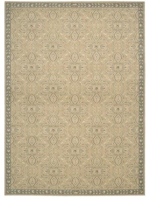 Nourison Riviera Sand Area Rug, 3'6"x5'6", 3'6"x5'6" - Traditional ...