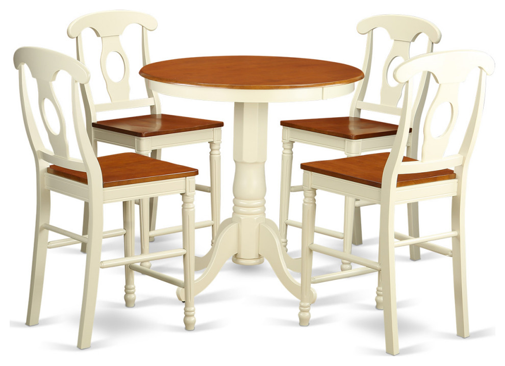 3 Pc Counter Height Dining Room Set - Counter Height Table And 2 Dining ...