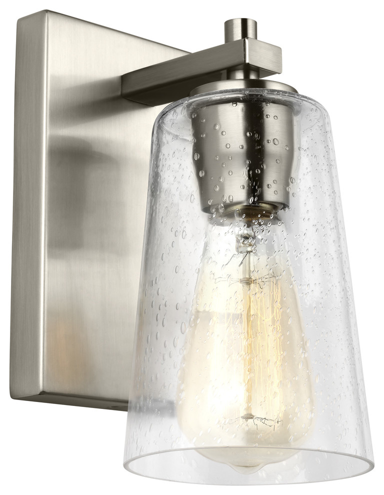 Visual Comfort Studio Mercer Wall Sconce in Satin Nickel by Sean Lavin ...