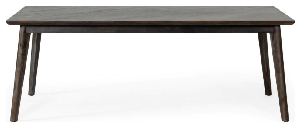 Carl Mid-Century Acacia Dining Table - Midcentury - Dining Tables - by ...