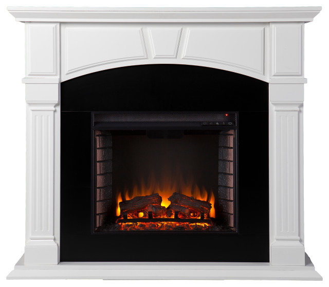 Harrison Electric Fireplace - Traditional - Indoor Fireplaces - by ...