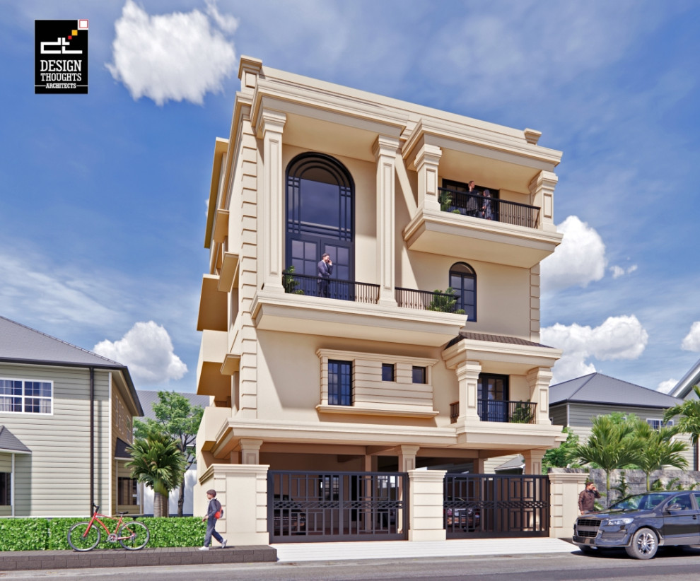 Mrs. Prashanthi’s Classical House Design – Bangalore - Modern ...