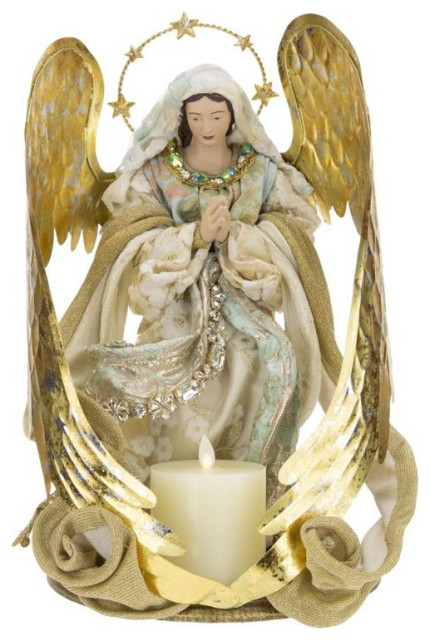 Mark Roberts 2021 Praying Angel Figurine MultiColor 16" - Contemporary ...
