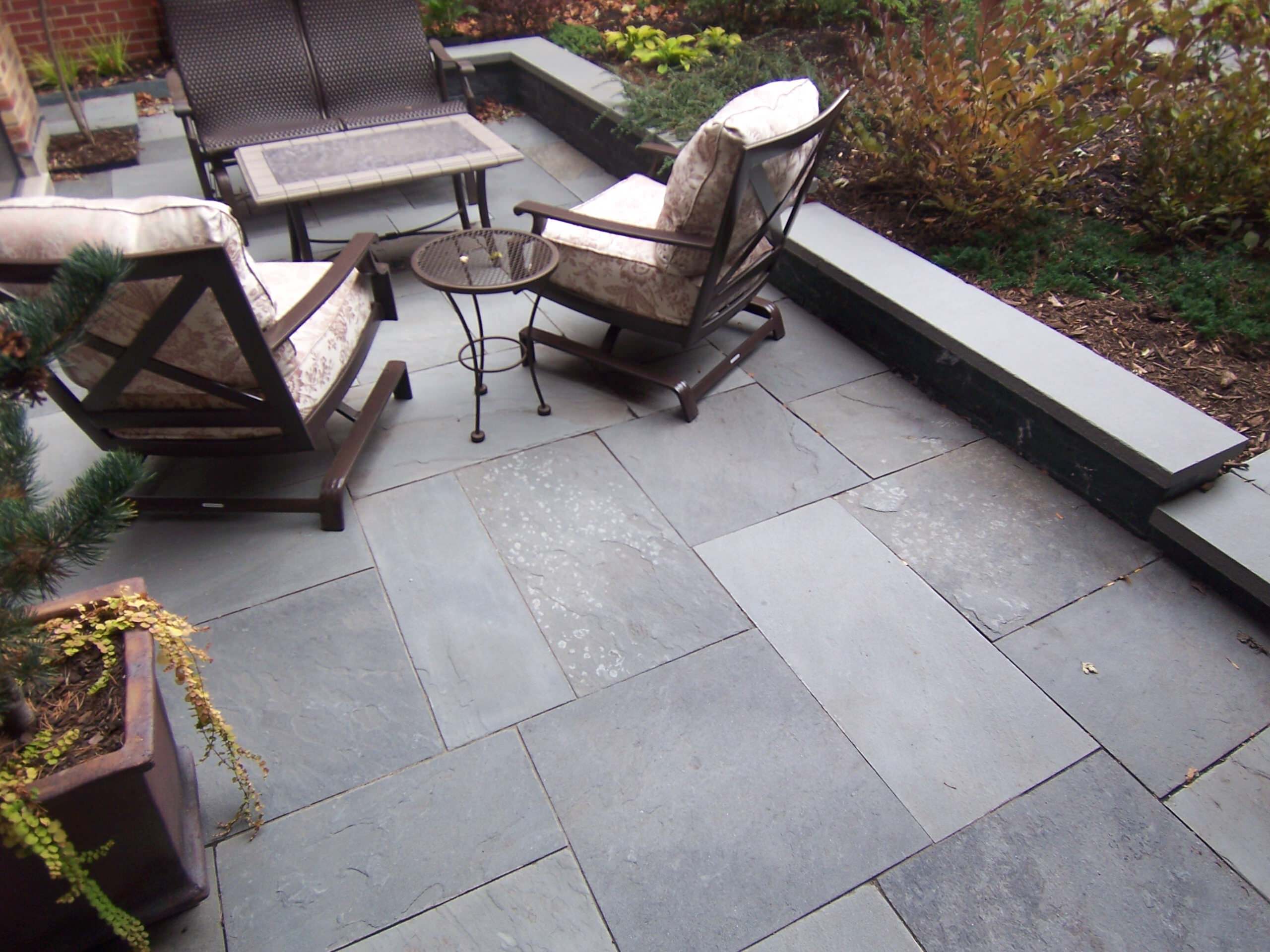 Bluestone Patio Details