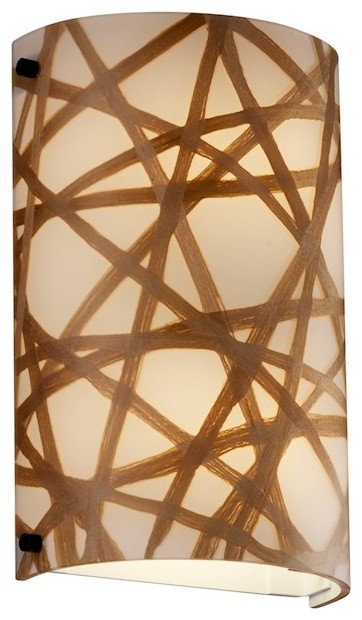 Justice Design 3-Form Finials Cylinder Sconce, Dark Bronze, Connection ...