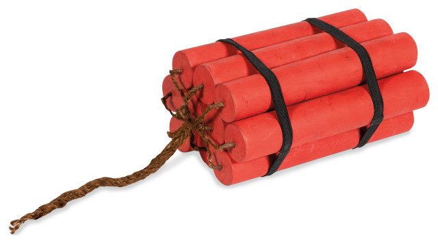 Wooden Dynamite Decor - Contemporary - Decorative Objects And Figurines ...