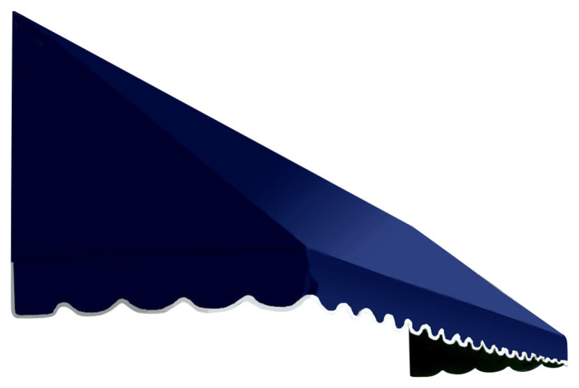 Awntech 4' San Francisco Acrylic Fabric Fixed Awning, 44" x 36 ...