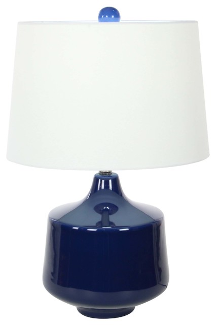 Traditional Blue Porcelain Table Lamp 78494, S/2 23"H - Contemporary ...