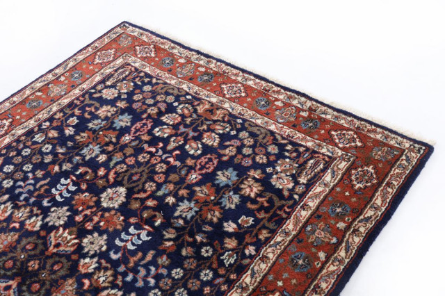 Oriental Rug Indo Tabriz 5'11"x4'0" Hand Knotted Carpet, 5'11"x4'0 ...