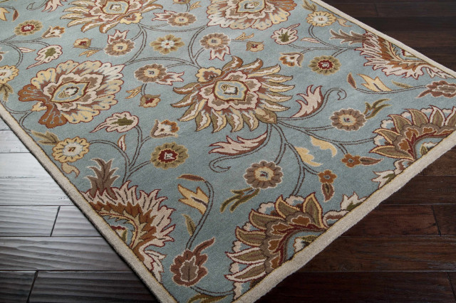 Stoystown, 8' Square - Traditional - Area Rugs - by Hauteloom | Houzz