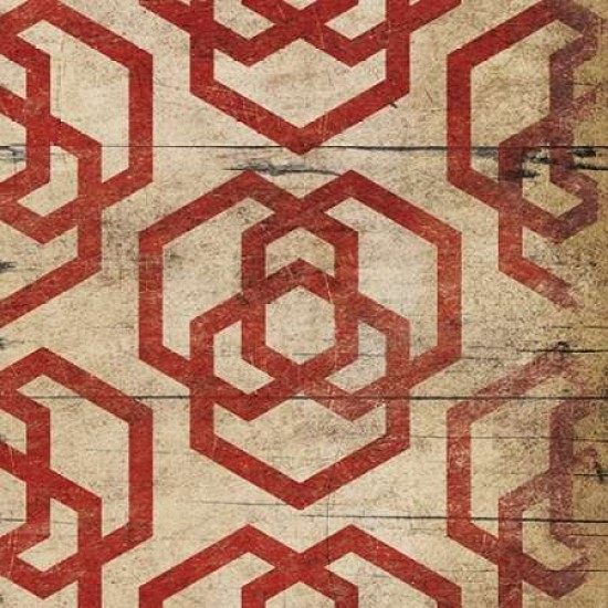 Red Geo 6 Poster Print by Jace Grey - Item # VARPDXJGSQ290G, 12 x 12 ...