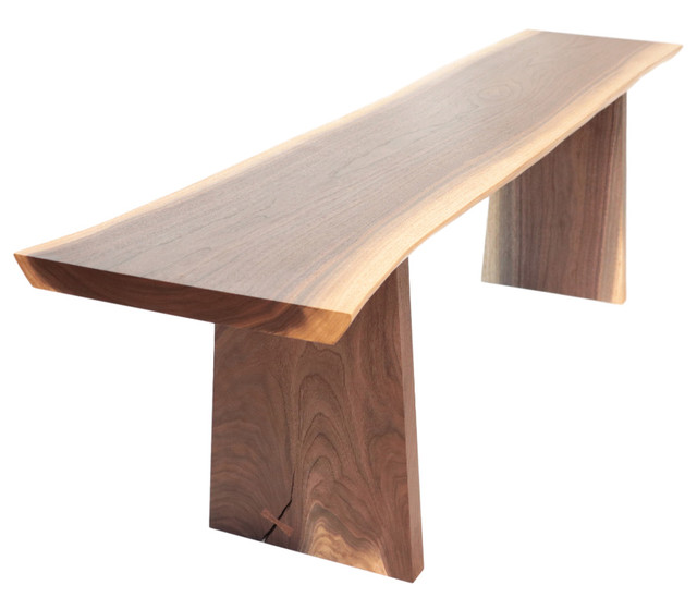 The PERFECT Live-Edge Bench-Handcrafted From Walnut - Transitional ...