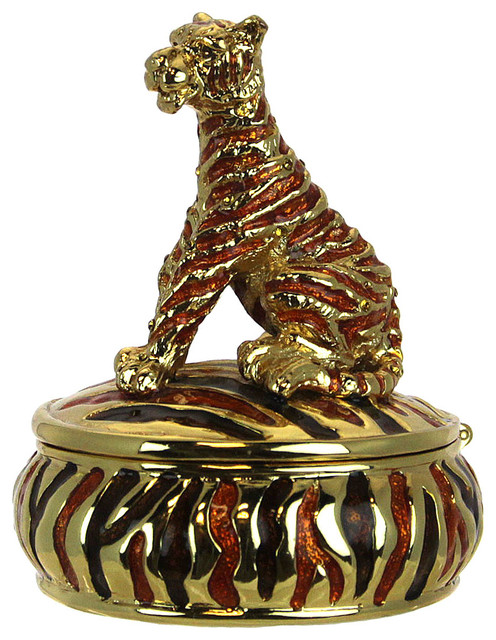 Tiger Box - Contemporary - Decorative Boxes - by Jubilee Gift Shop | Houzz