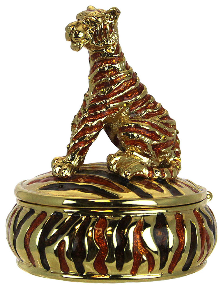 Tiger Box - Contemporary - Decorative Boxes - by Jubilee Gift Shop | Houzz