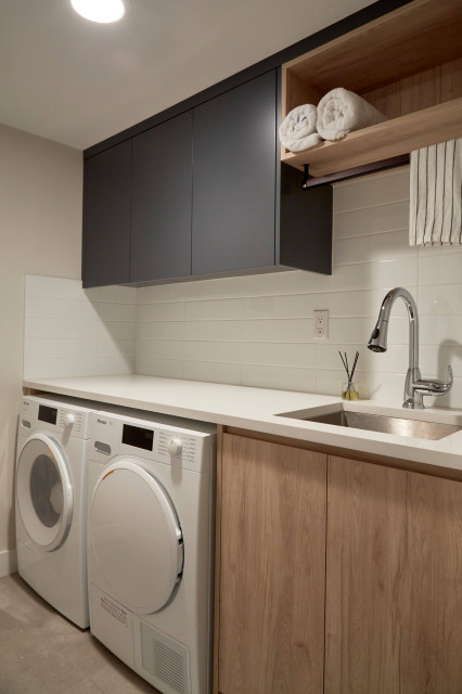 Marpole Modern Scandinavian Townhouse - Scandinavian - Laundry Room ... Marpole Modern Scandinavian Townhouse - Scandinavian - Laundry Room ...
