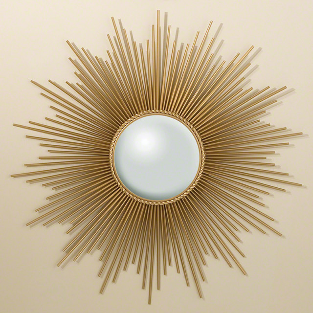 Sunburst Mirror Gold - Midcentury - Wall Mirrors - by GLOBAL VIEWS and ...
