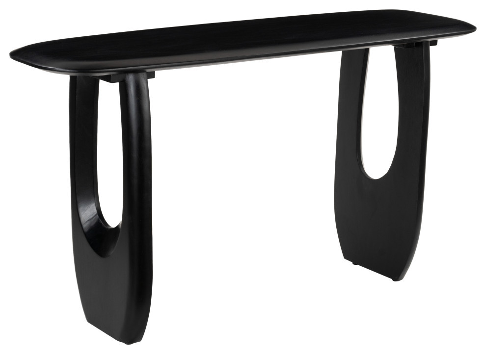 Greer Console Table Black - Transitional - Console Tables - by Rustic ...
