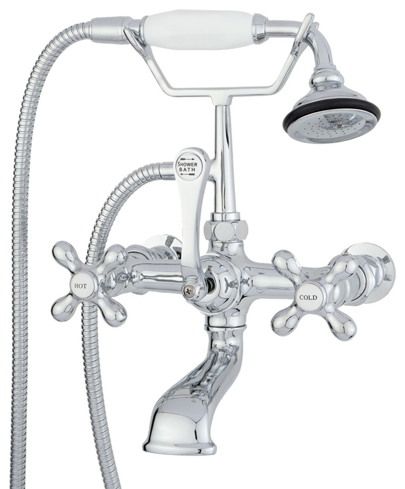 Classic Telephone Bathroom Wall Mounted Faucet - Traditional - Bathtub ...