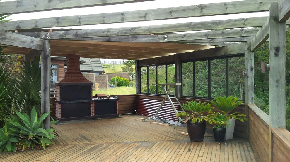 Exposed outdoor area, great looking wind-break ideas needed! | Houzz AU