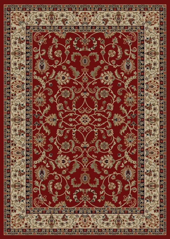 Classic Keshan Rug, 27"x39" - Traditional - Area Rugs - by Mayberry ...