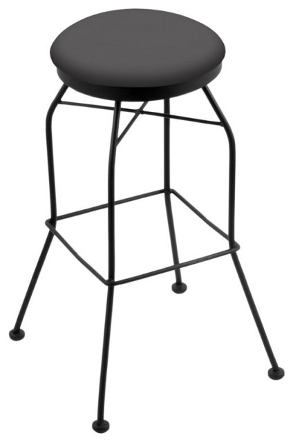 Holland 3020 25" Swivel Counter Stool - Black/Canter Storm - Industrial ...