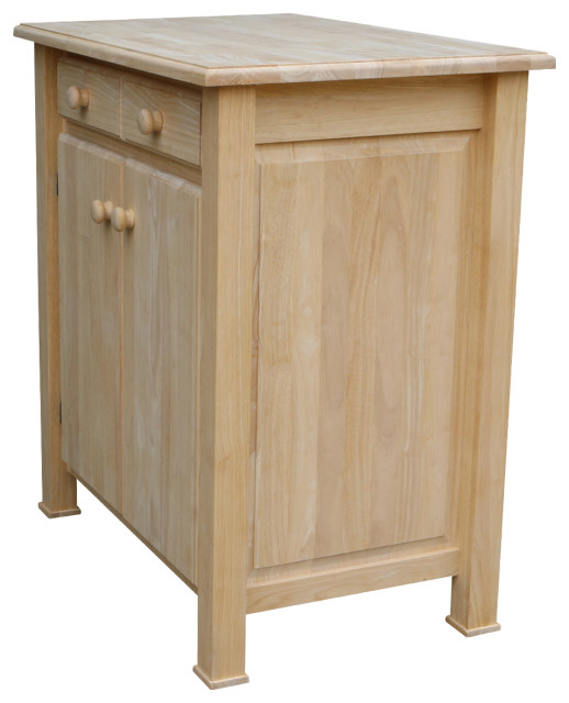 Kitchen Work Center - Transitional - Kitchen Islands And Kitchen Carts ...