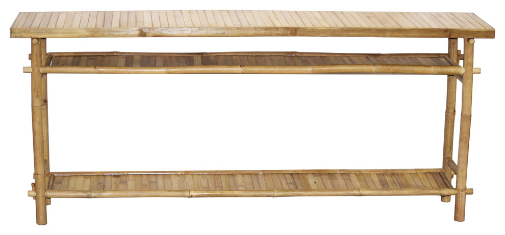 Bamboo Sofa Table - Asian - Console Tables - by bamboo54 | Houzz
