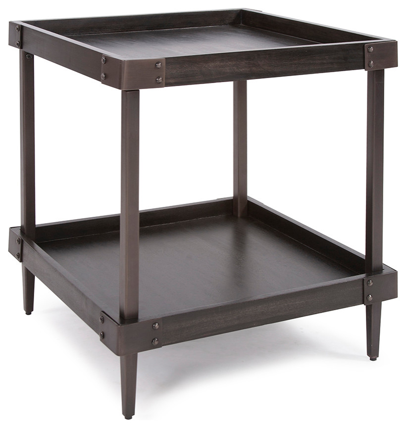 Avenue Side Table - Industrial - Side Tables And End Tables - by Howard ...