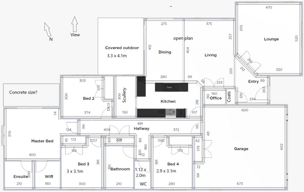New build plan - unsure about ensuite size | Houzz AU