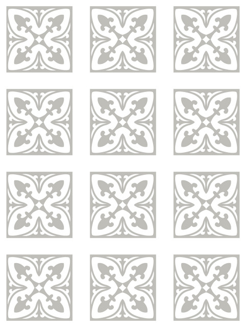 Alina Peel & Stick Wall Tiles, Swatch - Contemporary - Wallpaper - by ...