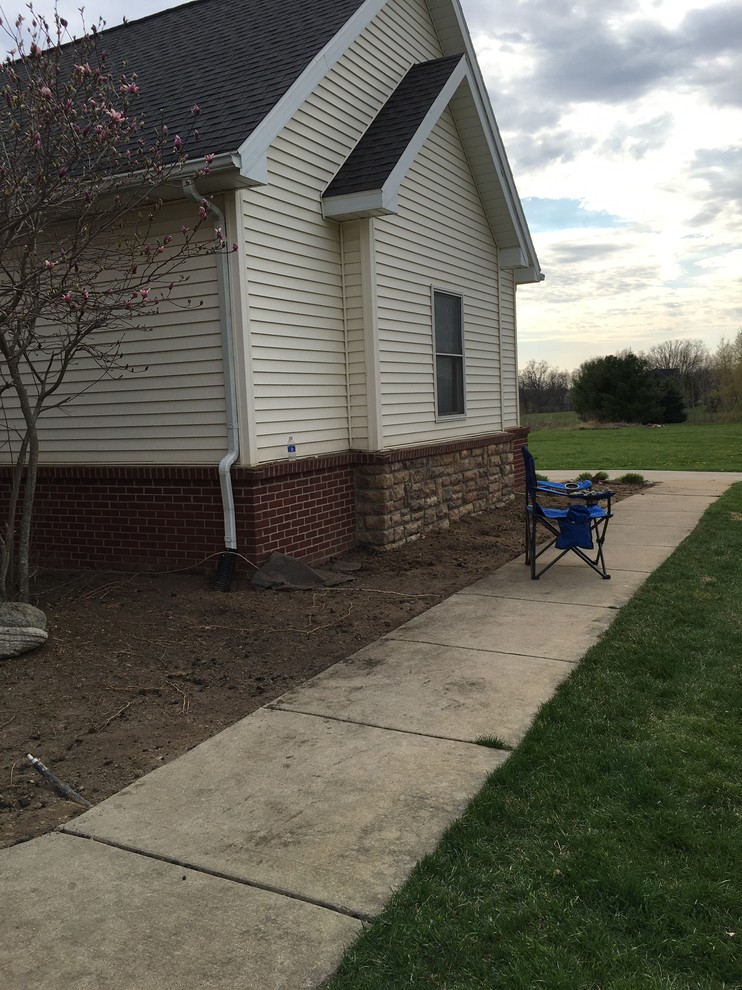 Landscape help with entry path