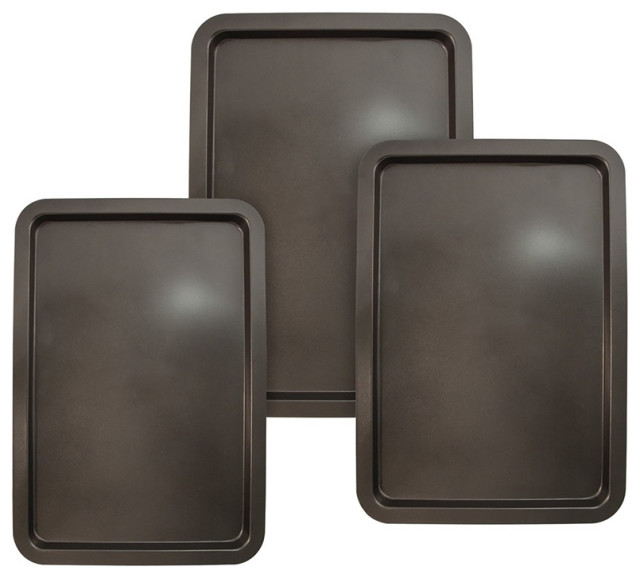 Euro-Ware ENT49011 Eurohome Cookie Sheet Set, 3 Piece - Contemporary ...