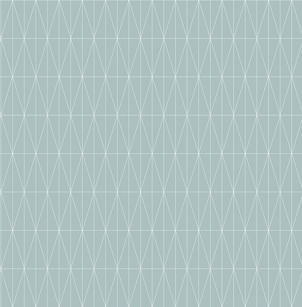 Tofta Light Blue Geometric Wallpaper, Sample - Contemporary - Wallpaper ...