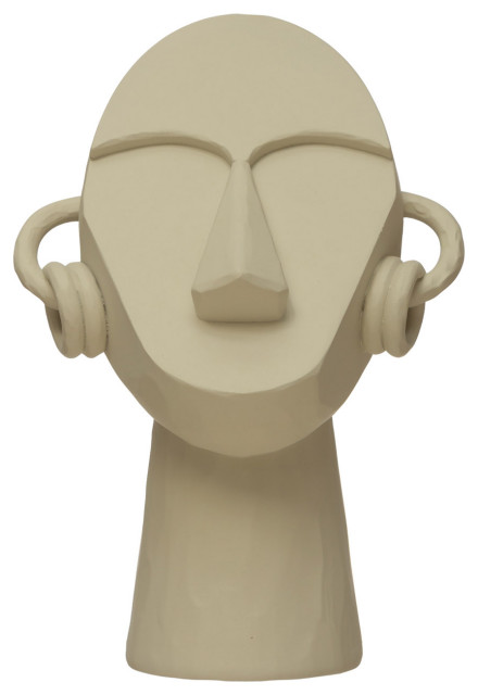 Resin Bust - Contemporary - Wall Sculptures - by Creative Co-op | Houzz