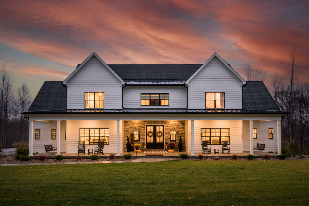 MultiGeneration Full Custom - Farmhouse - Exterior - Louisville - by ...