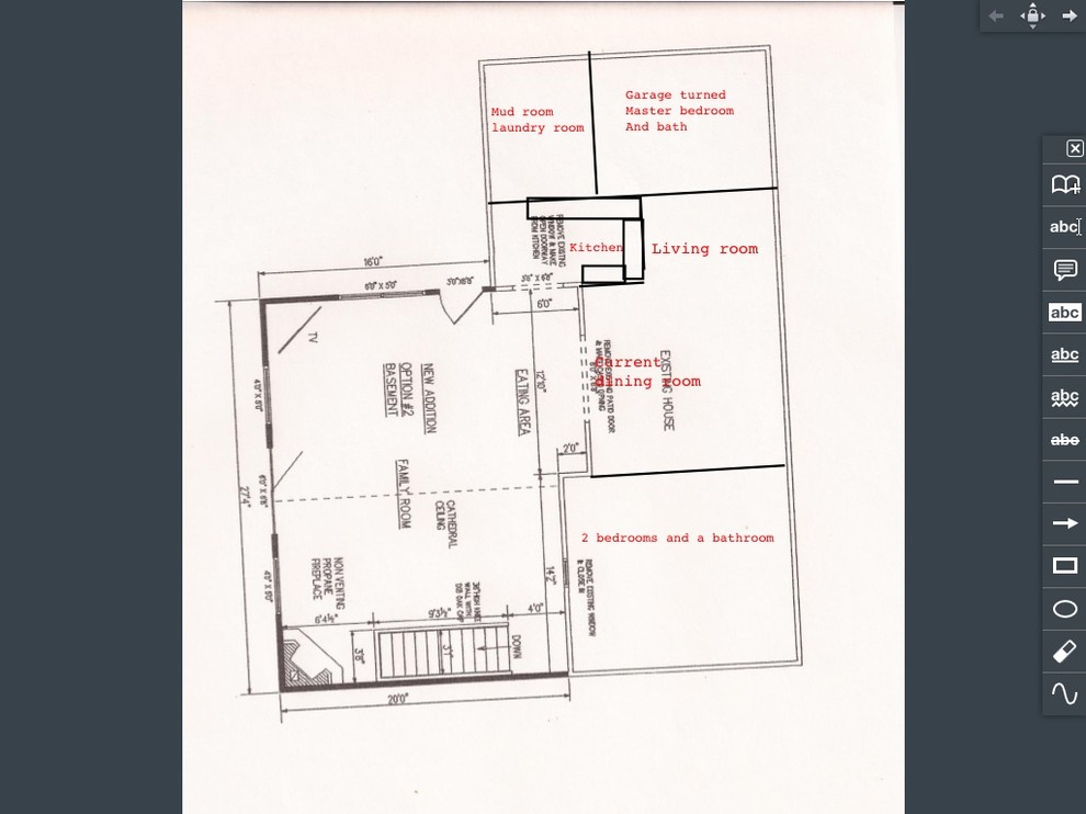 Addition layout questions.