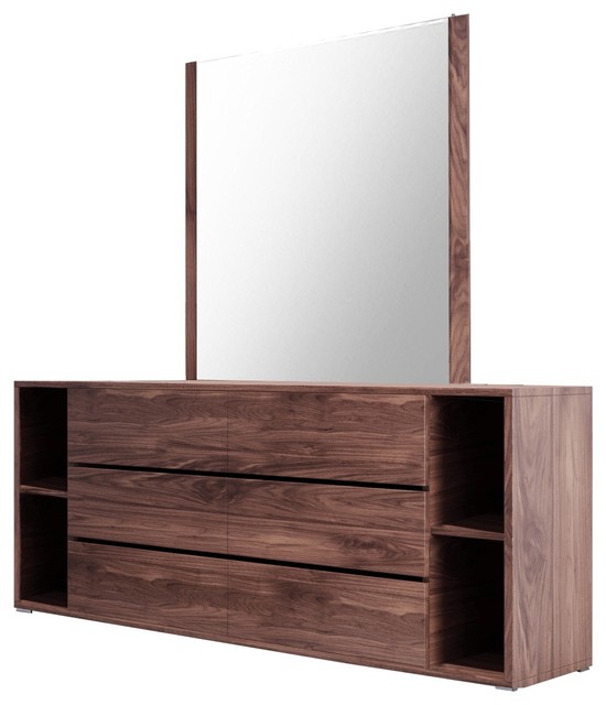 Nova Domus Jagger Modern Walnut Dresser - Transitional - Dressers - by ...
