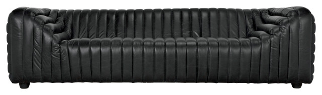 Hermes Sofa, Leather - Contemporary - Sofas - by Noir | Houzz
