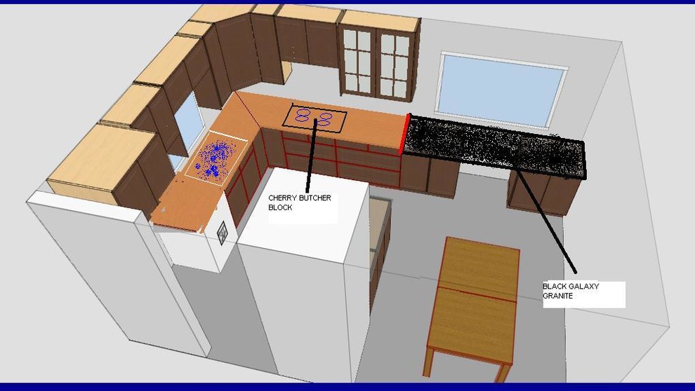 Butting Butcherblock, miter or straight butt?