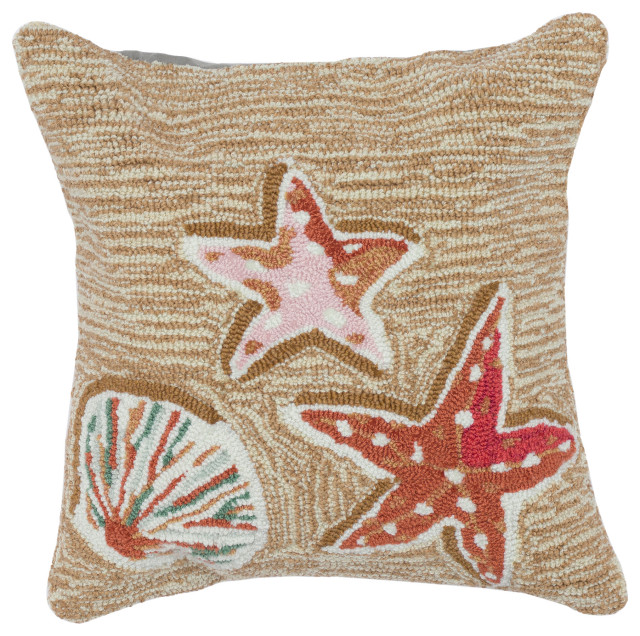 Frontporch Beachcomber "Machine Washable" Indoor/Outdoor Pillow, 18"x18 ...